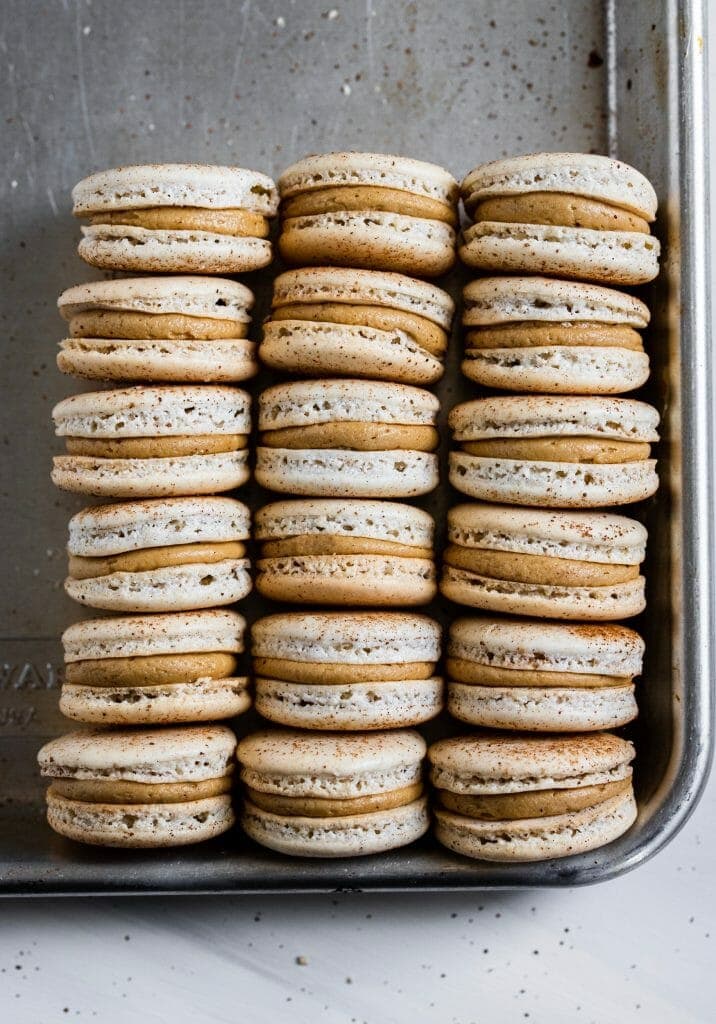 Cardamom Coffee Macarons – MikeBakesNYC