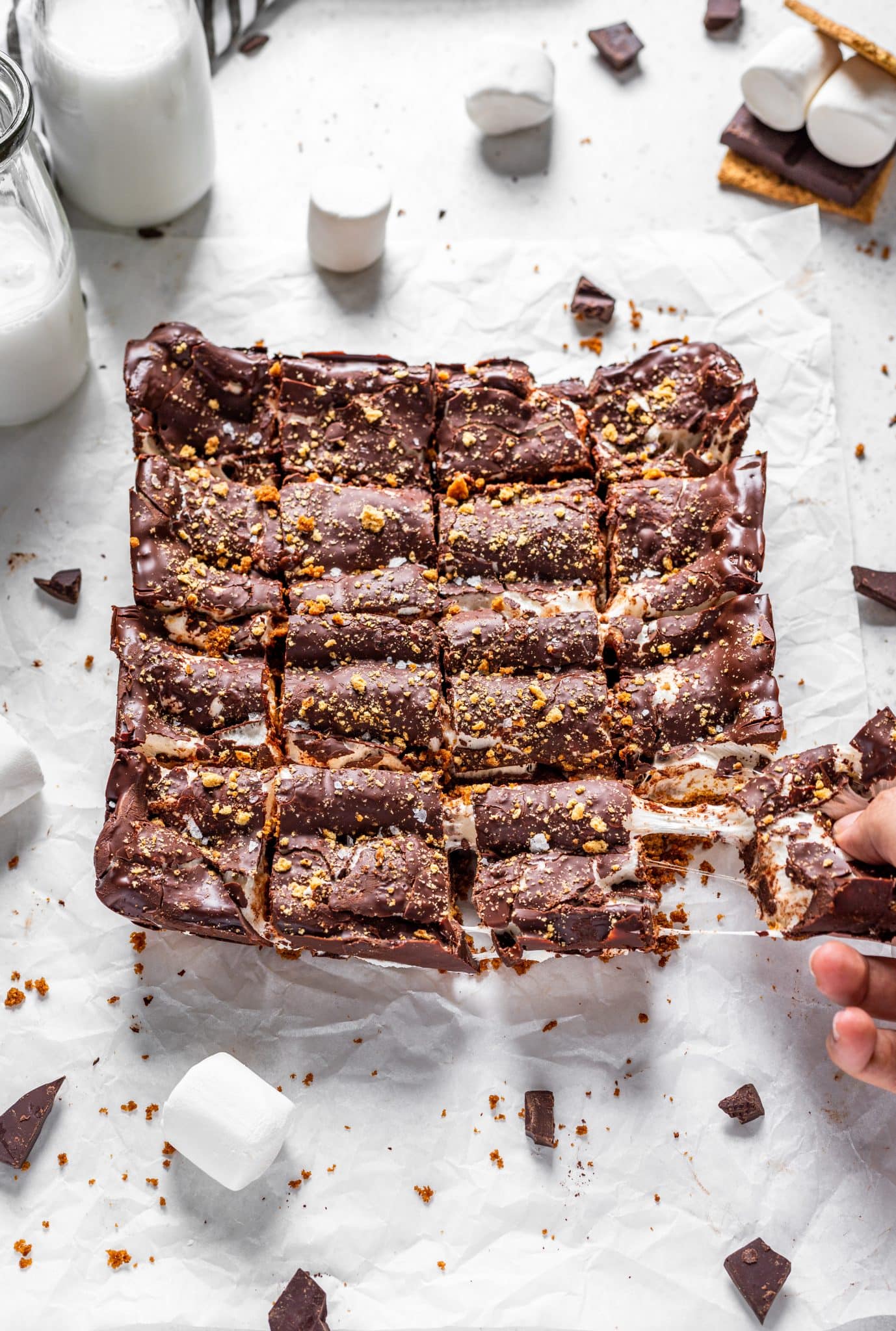 Gooey S'mores Bars – MikeBakesNYC